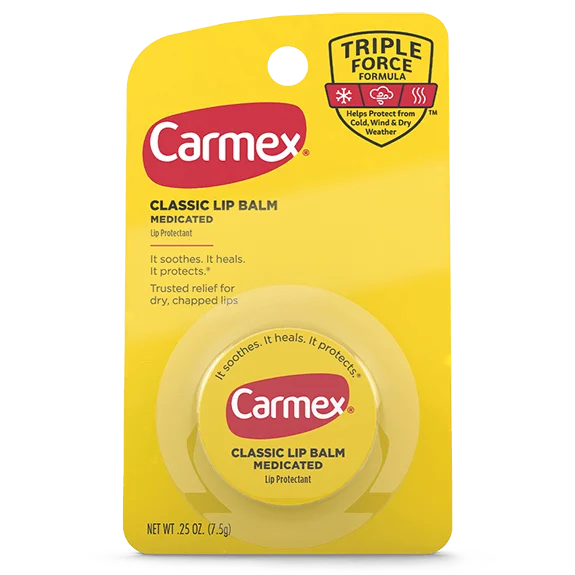 Carmex Medicated Lip Balm - Original Jar - Carmex Lip Blam