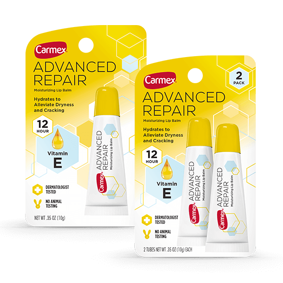Advanced Repair Lip Balm - Carmex Moisturizing Lip Balm